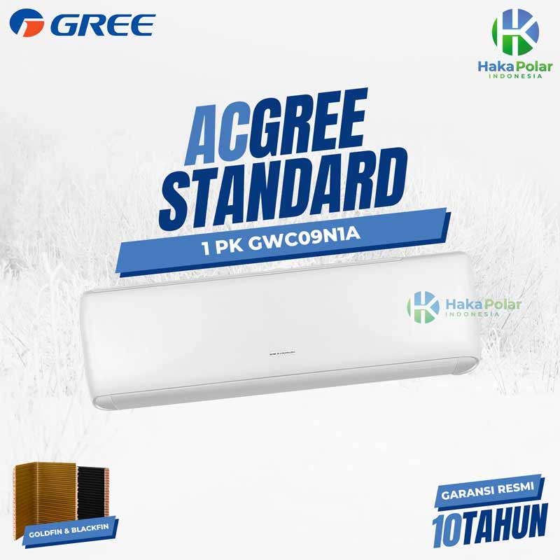AC Gree 1 PK 09N1A Split Standard Deluxe R32
